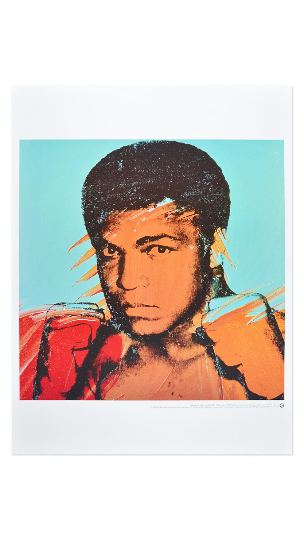 Andy Warhol | 2000 | Muhammad Ali | Authorised Foundation Issue Origin ...